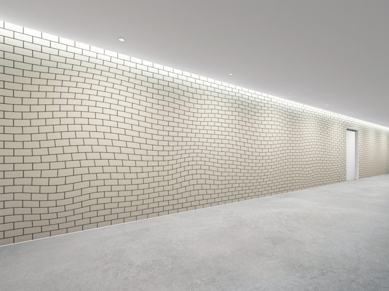 WARPED BRICK｜PATTERNS｜壁紙・クロス｜WhO